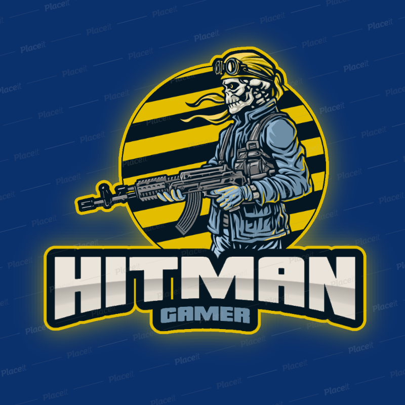 Hitman Gun Logo